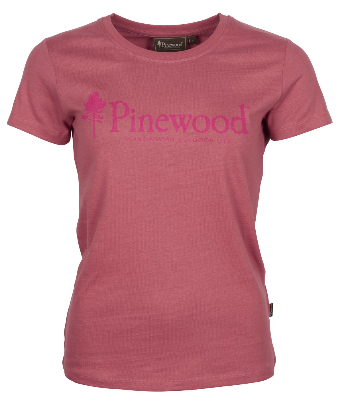 Pinewood T-Shirt Pink - Dametøj - Outdoor By Nature